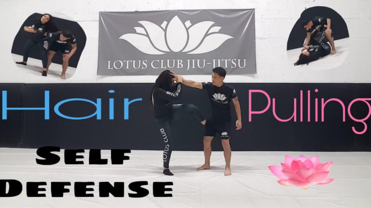 Hair Pulling self defense - YouTube