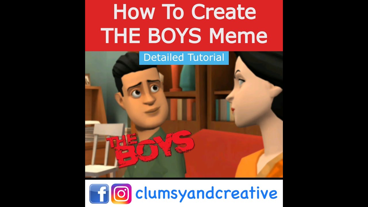 How To Create The Boys Meme | Boys Meme Tutorial #theboys - YouTube