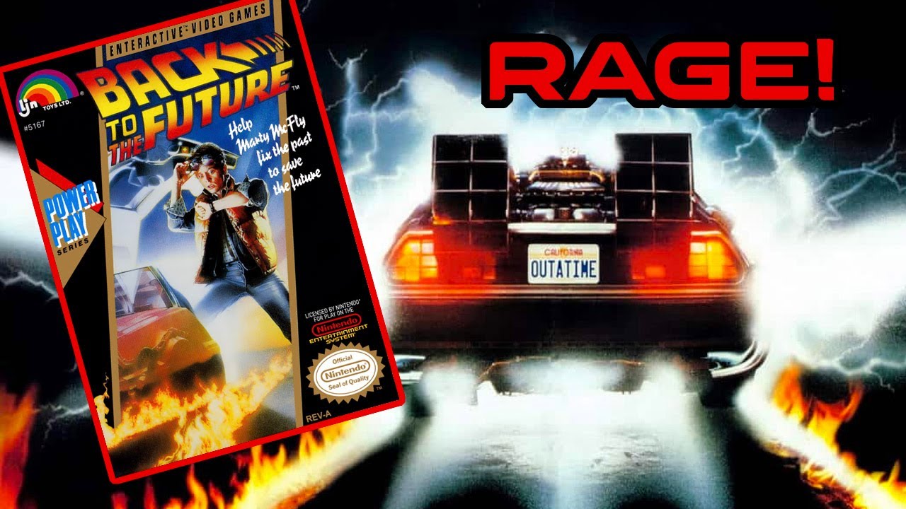 Mike Matei Rage Compilation - Back to the Future (NES) - YouTube