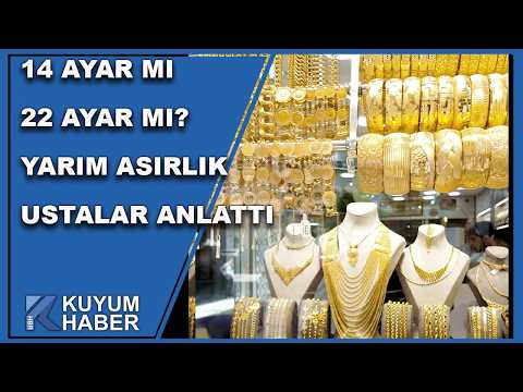 14 Ayar Mı 22 Ayar Mı? Mersinli Yarım Asırlık Ustalar Anlattı