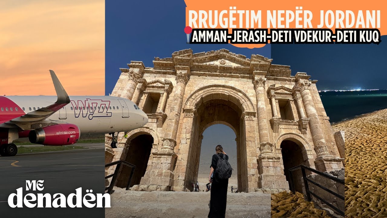 Amman - Jerash - Deti vdekur - Deti kuq Rrugëtim nepër Jordani - YouTube