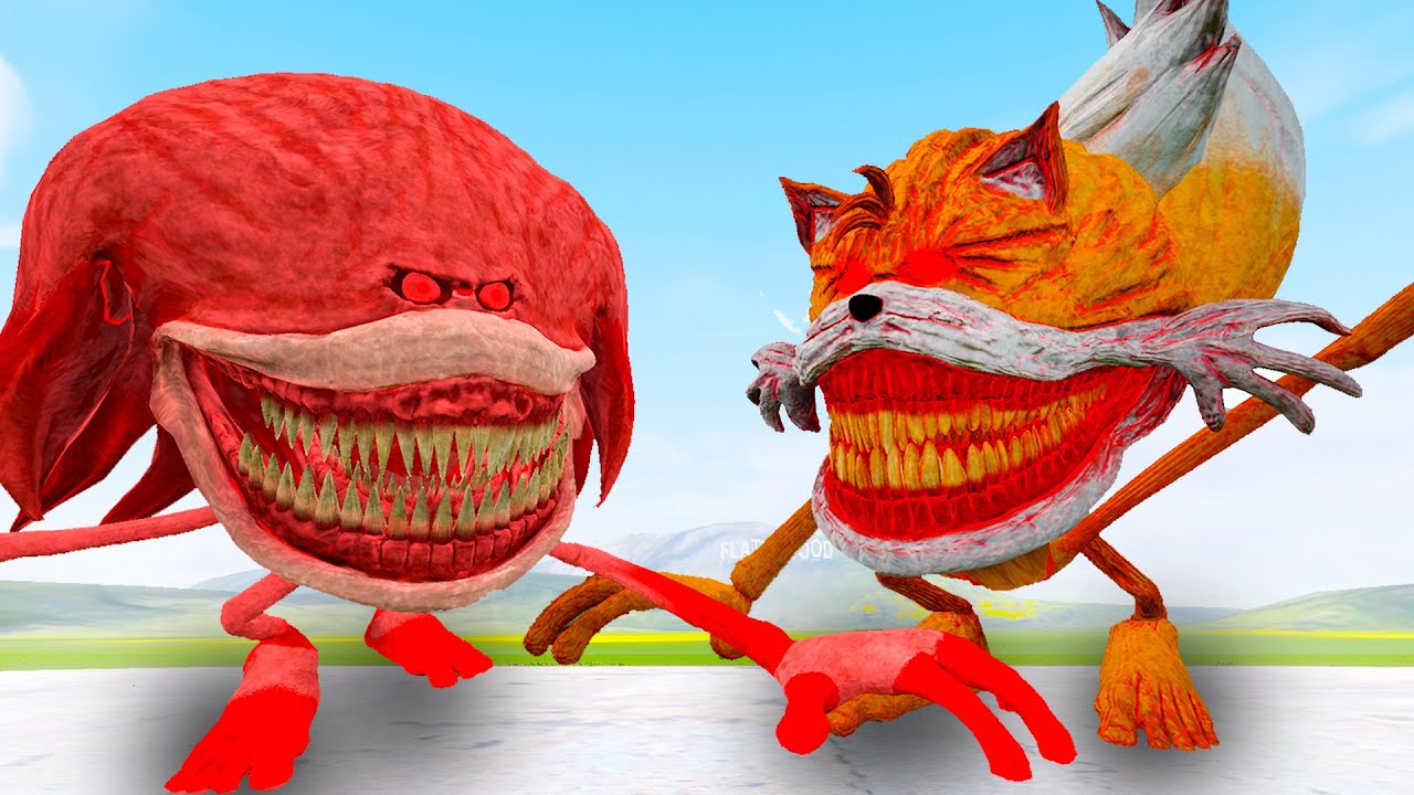 NEW CURSED KNUCKLES TAPES VS CURSED TAILS TAPES In Garry's Mod - YouTube