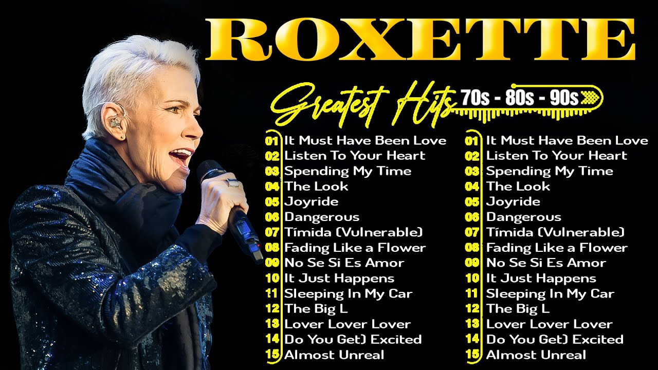 Best Of Roxette || Roxette Greatest Hits Full Album 2024 - YouTube