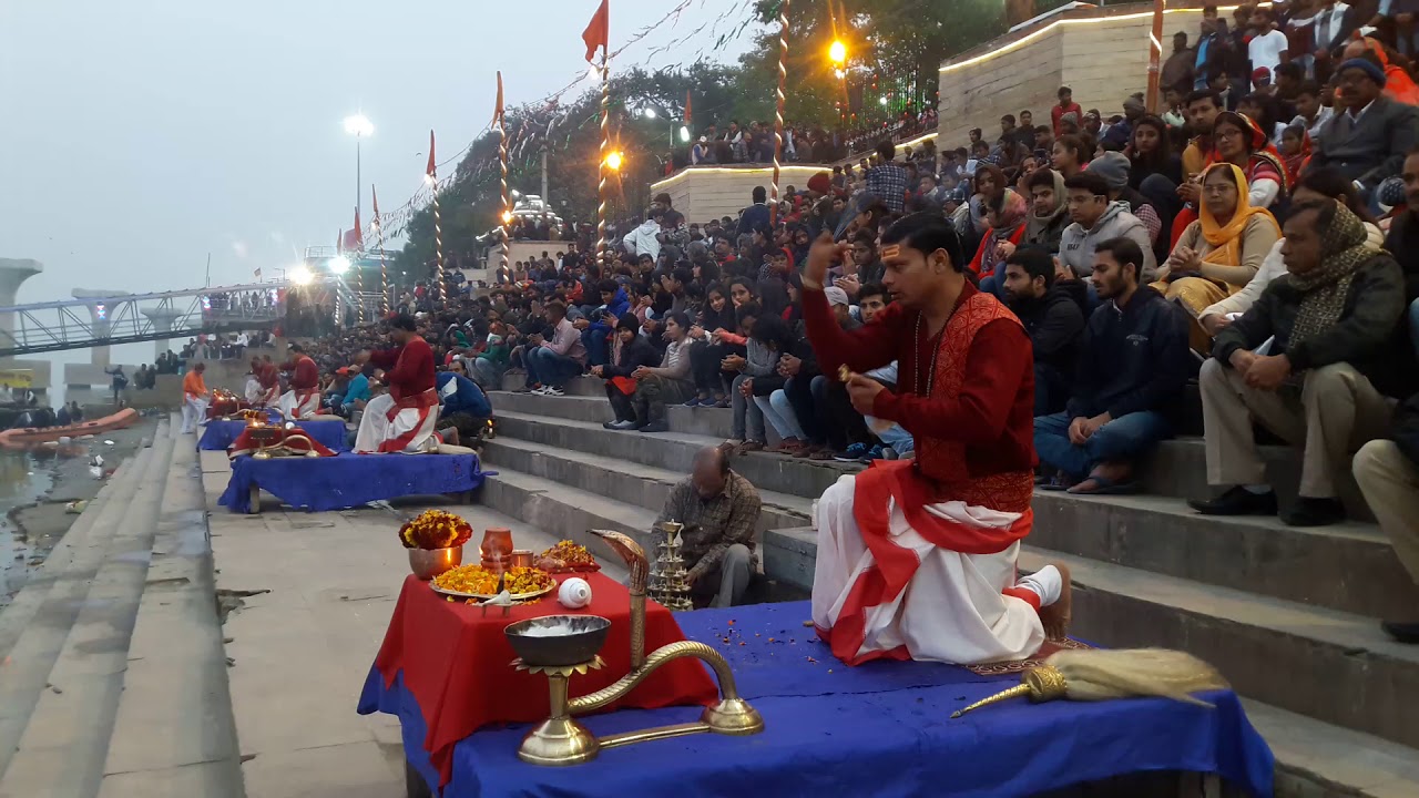 Patna NIT Ghat (Gandhi Ghat) Ganga Aarati - YouTube