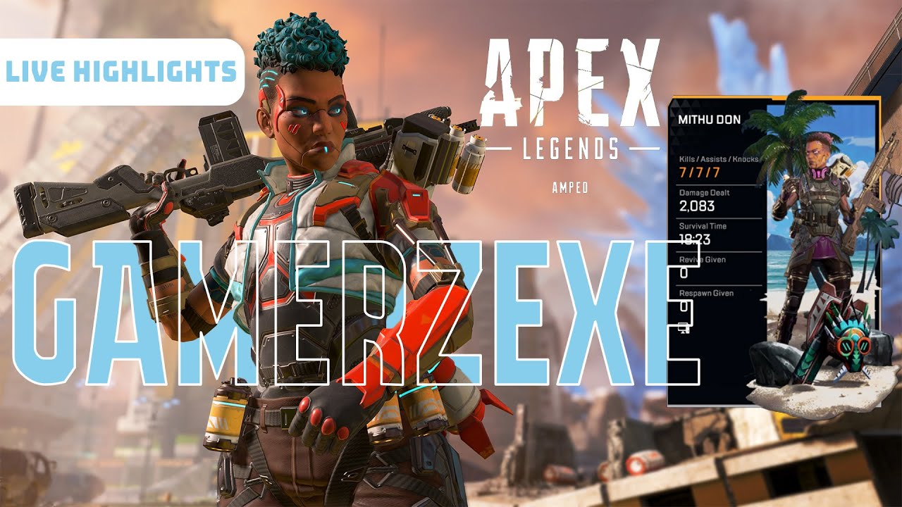 LADDER TO DIAMOND Apex Legends LIVE HIGHLIGHTS - YouTube