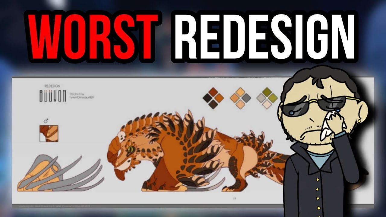 Buukon Redesign is the WORST! | Creatures of Sonaria - YouTube