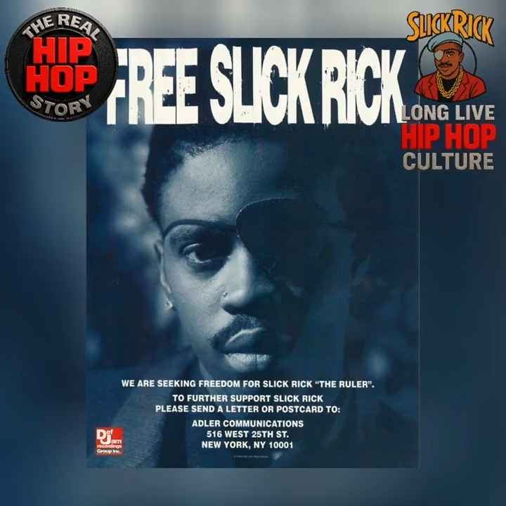 Slick Rick (The Source) 1995 / 80's Live Show Photos & Poster Promos ...