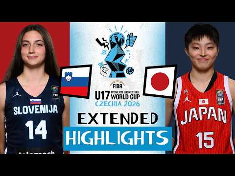 Slovenia 🇸🇮 vs Japan 🇯🇵 | GROUP PHASE EXTENDED HIGHLIGHTS | #FIBAU17 Women's World Cup
