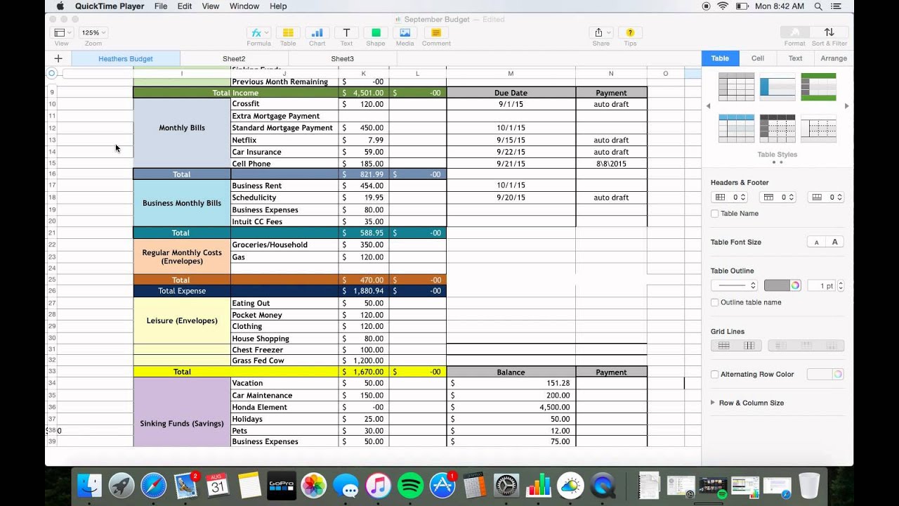 September Budget Preview - YouTube