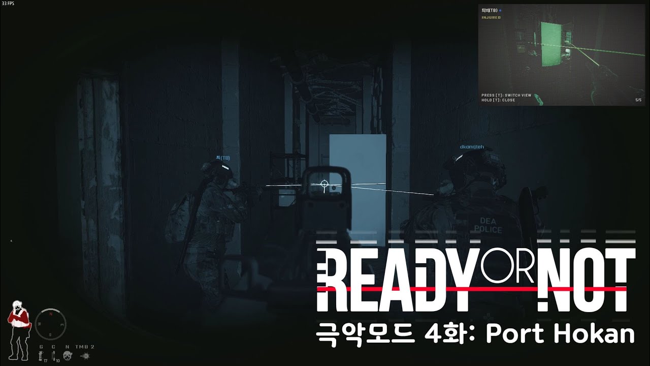 레디오어낫 극악모드 4화 - Port Hokan (Ready Or Not) - YouTube
