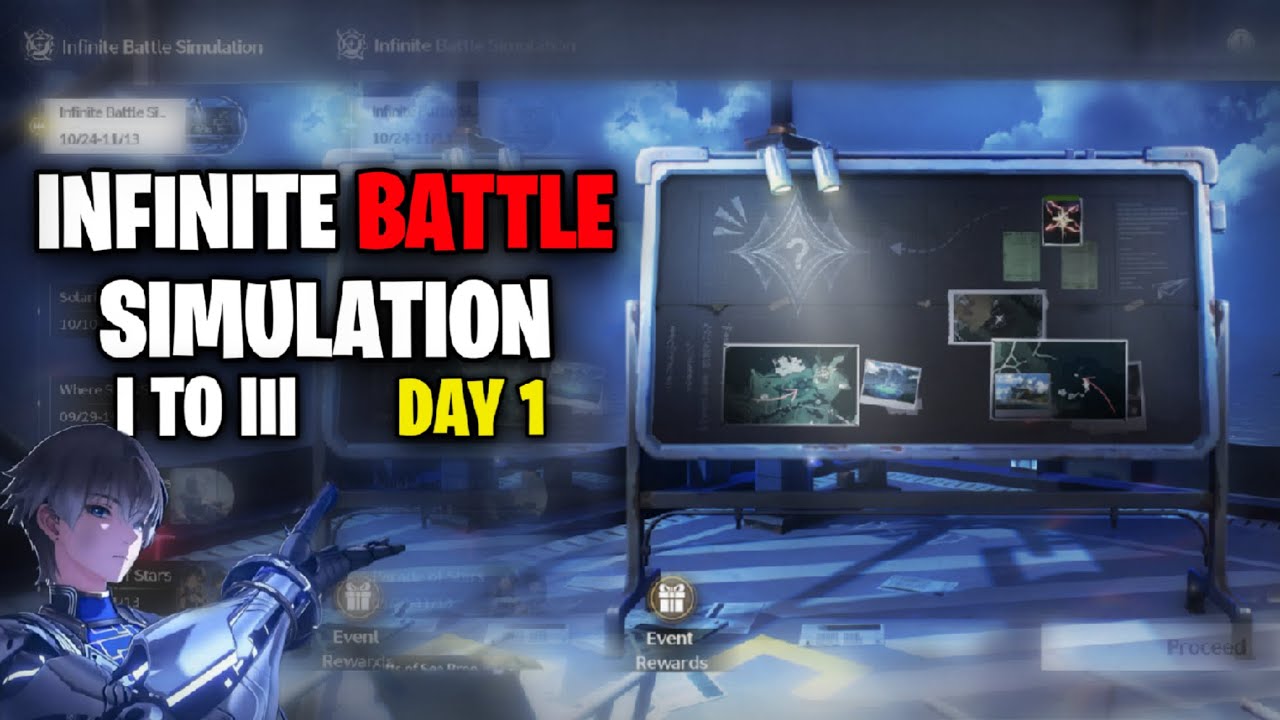 INFINITE BATTLE SIMULATION I TO III | DAY-1 | WUTHERING WAVES QUEST | # ...