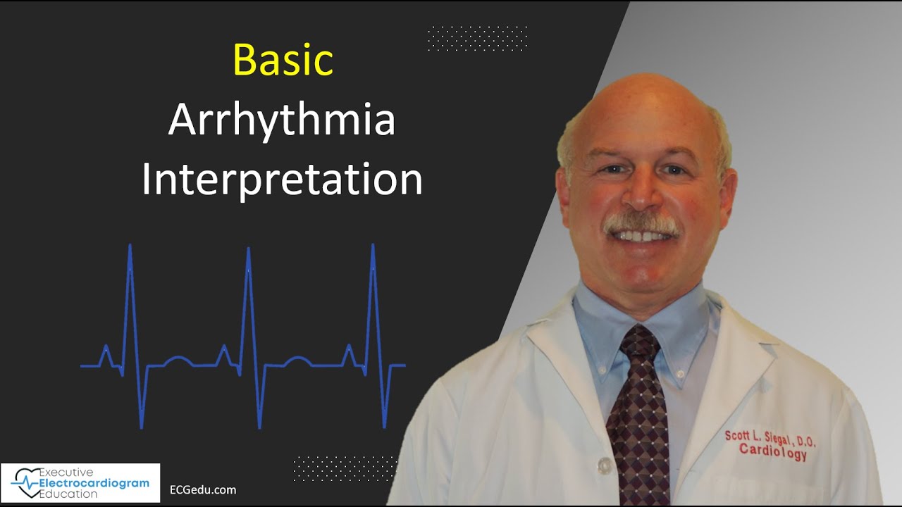 Basic Arrhythmia Interpretation by ECGedu.com - YouTube
