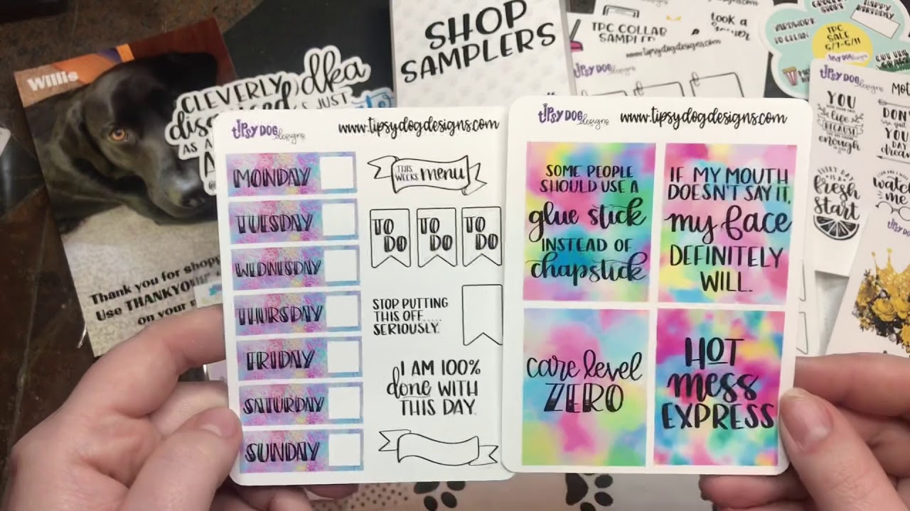 Bonus Video: Tipsy Dog Design - YouTube