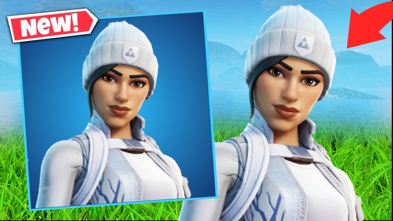 Le NOUVEAU skin TRAQUEUSE DU GIVRE sur Fortnite! (Gameplay) - YouTube