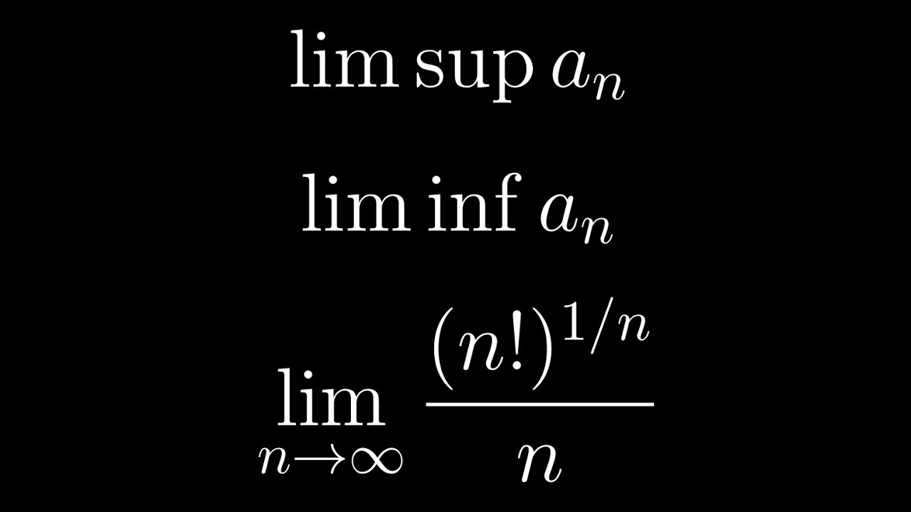 Limit Superior And Inferior With Examples YouTube limit-superior-and-inferior-with-examples-youtube