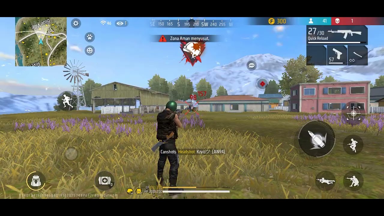Battle royal tempur bar bar | Free fire garena arena br ranked - YouTube