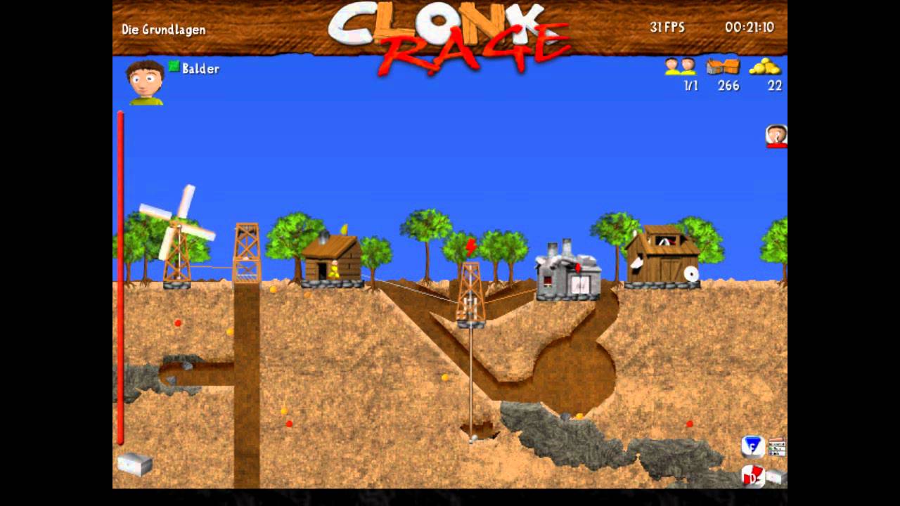 Let's Play Clonk Rage #2[HD] - Die Grundlagen hoch zwei - YouTube