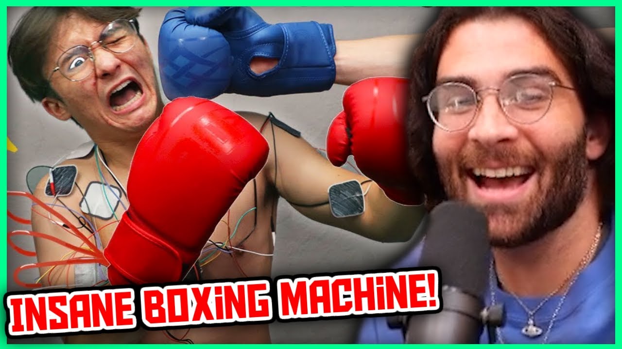 A Robot Teaches Me Boxing | Hasanabi Reacts to Michael Reeves - YouTube