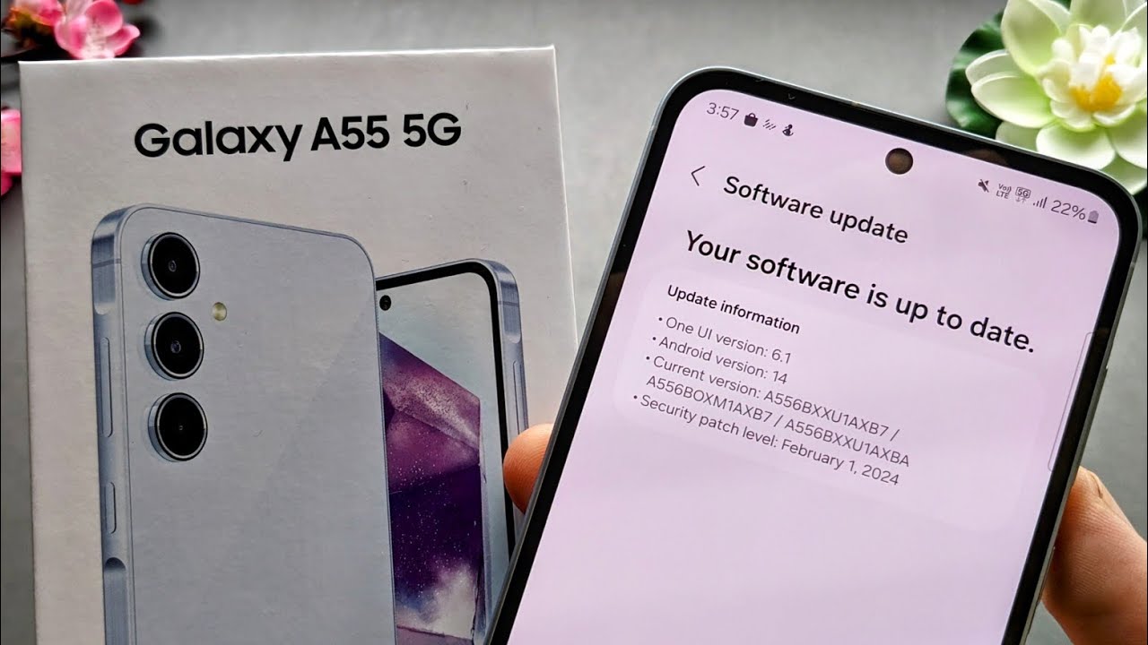 How to Update Samsung Galaxy A55 5G / A35 + Disable/ Enable Automatic ...