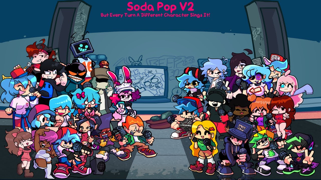 The Groovy Night Returns! Friday Night Funkin': Soda Pop V2 BETADCSI ...