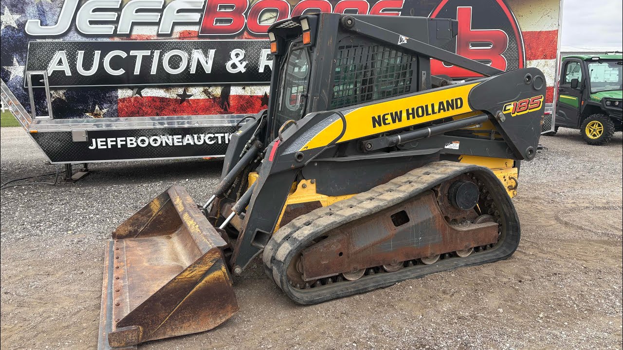 Lot 1125 December 2025 - New Holland C185 Skid Steer - YouTube