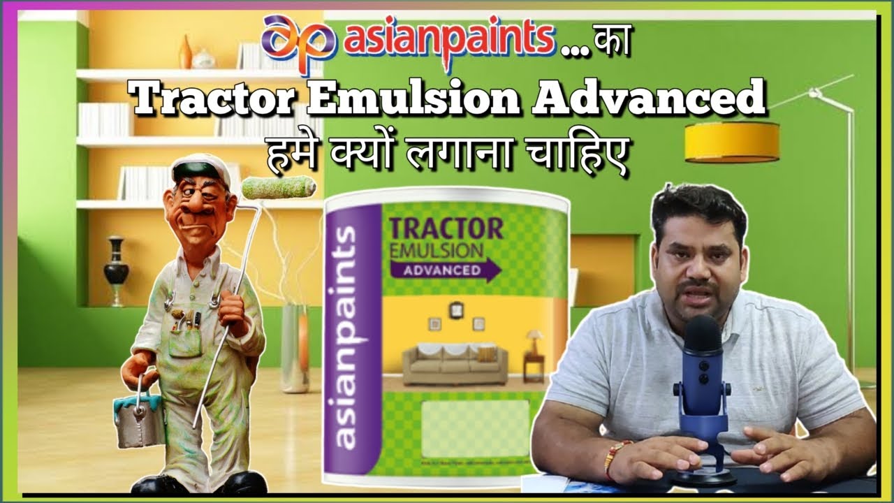 Tractor Emulsion Advanced | #asianpaints | Vlog - 34 - YouTube
