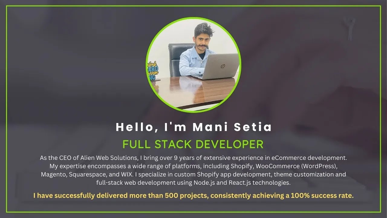 Full Stack Developer - YouTube