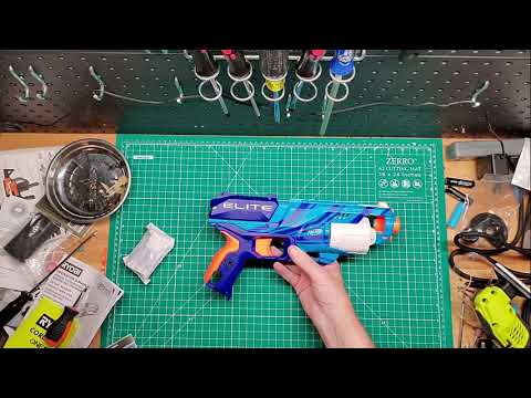 NEW Amazon Exclusive Nerf Disruptor (Reflex Blue)