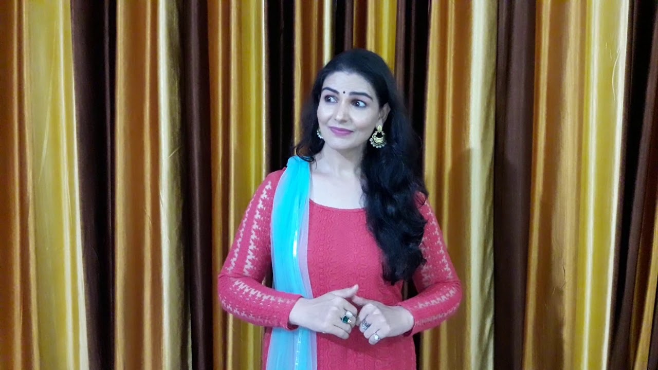 Antima sharma audition for UP Bahu - YouTube