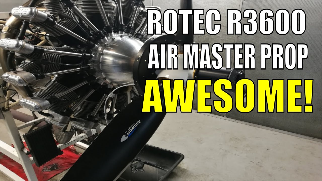 Rotec R3600 Air Master prop - YouTube