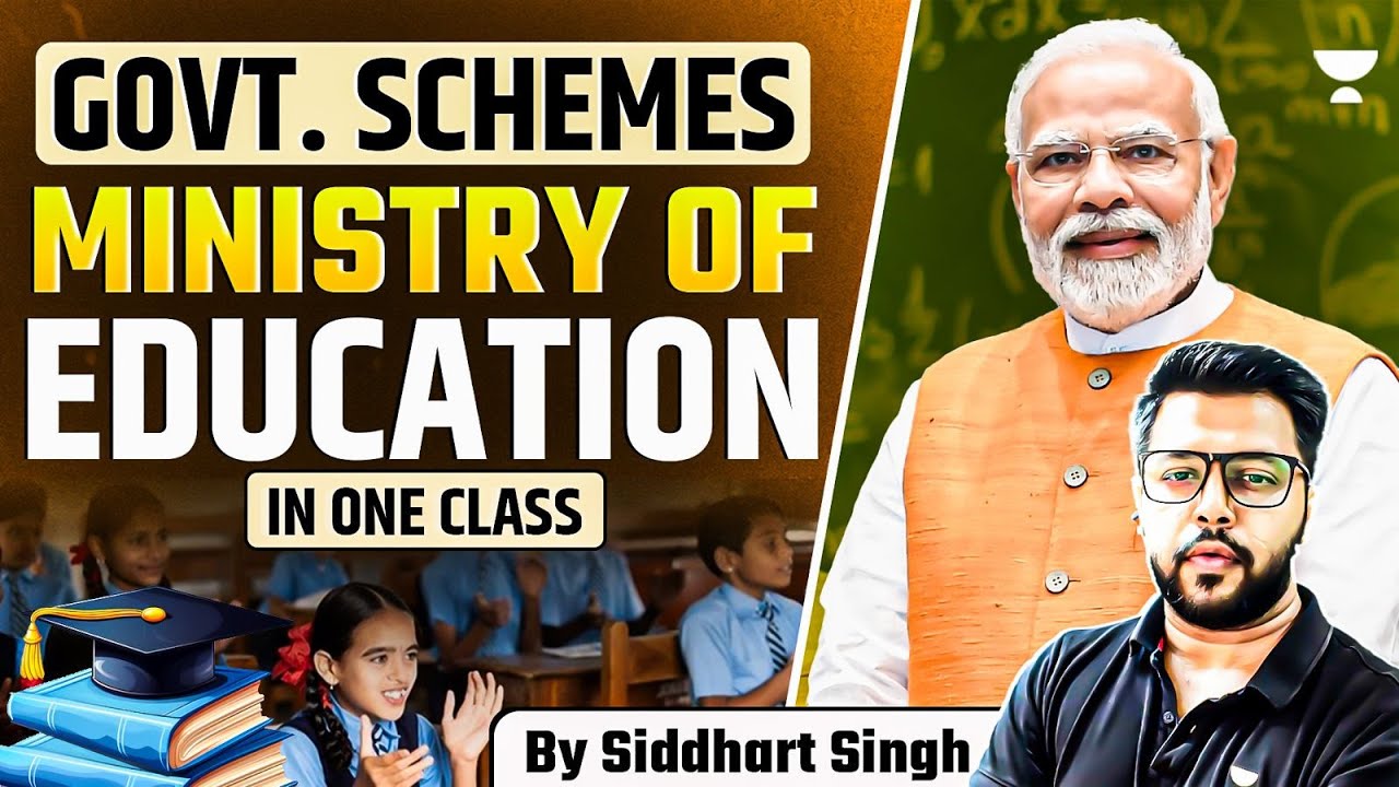 Goverment Schemes - Ministry of Education | In one class | UPSC/IAS ...