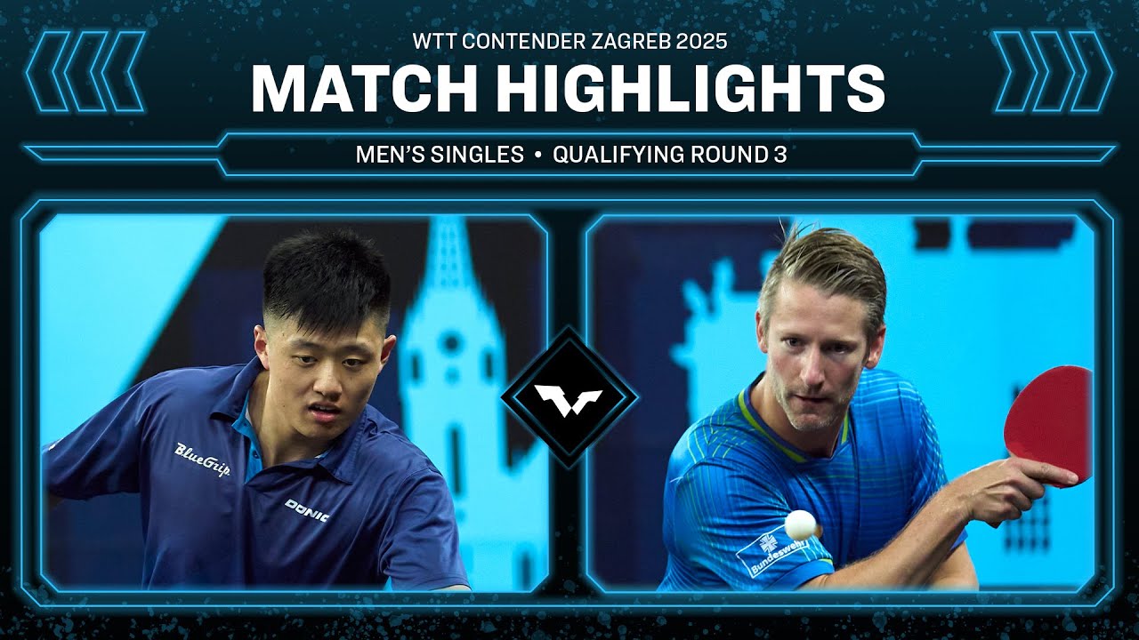 Fanbo Meng vs Ruwen Filus | MS Qual R3 | #WTTZagreb 2025 - YouTube