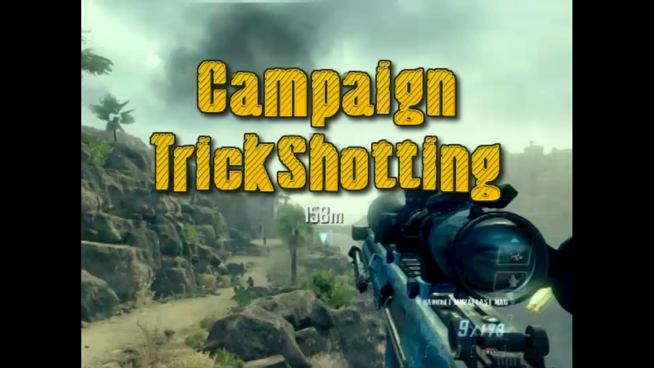 BO2 Campaign Trickshotting - YouTube