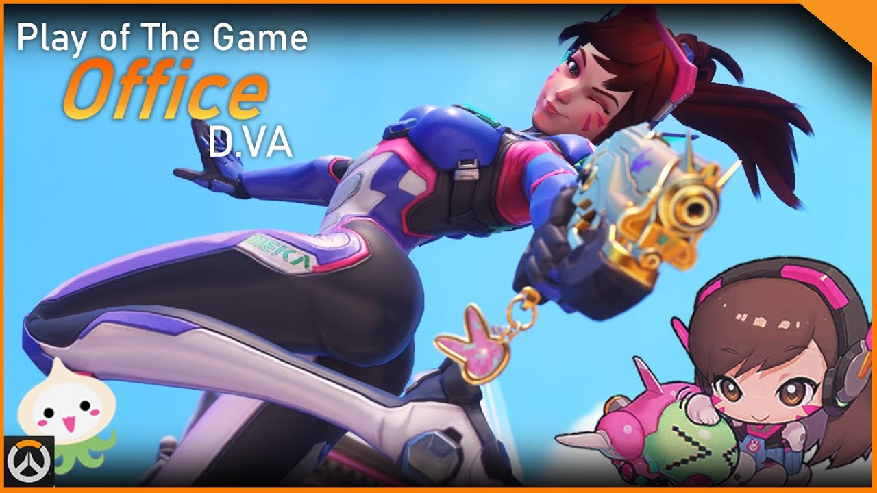 Overwatch2 Office DVA รักฉันอย่าฮุคฉัน - YouTube