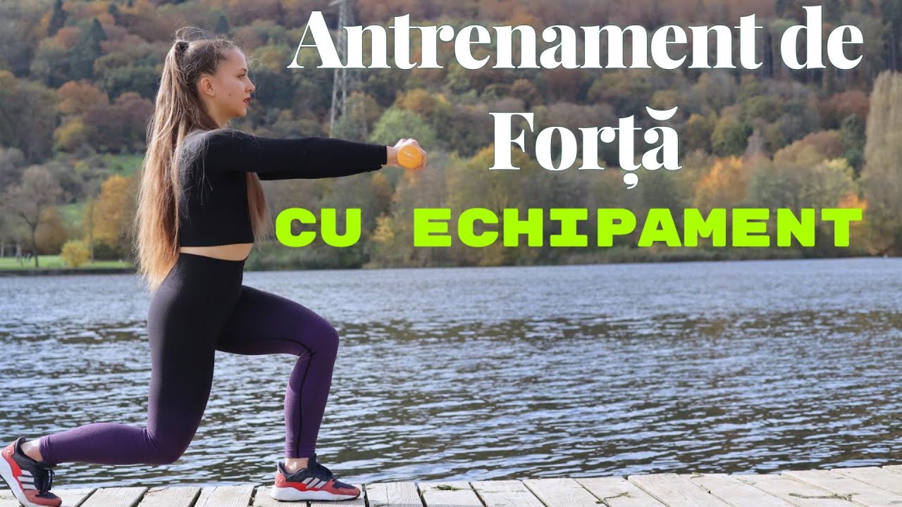 Antrenament Complet de Forță | 40-Min Antrenament Acasă | Cu Echipament ...