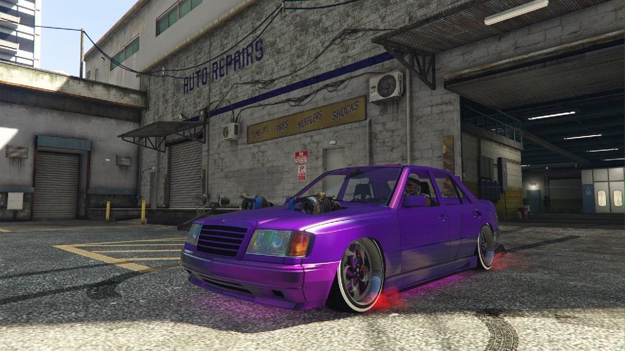 Grand Theft Auto V / GTA5 Modded Benz (Vorschlaghammer) - YouTube