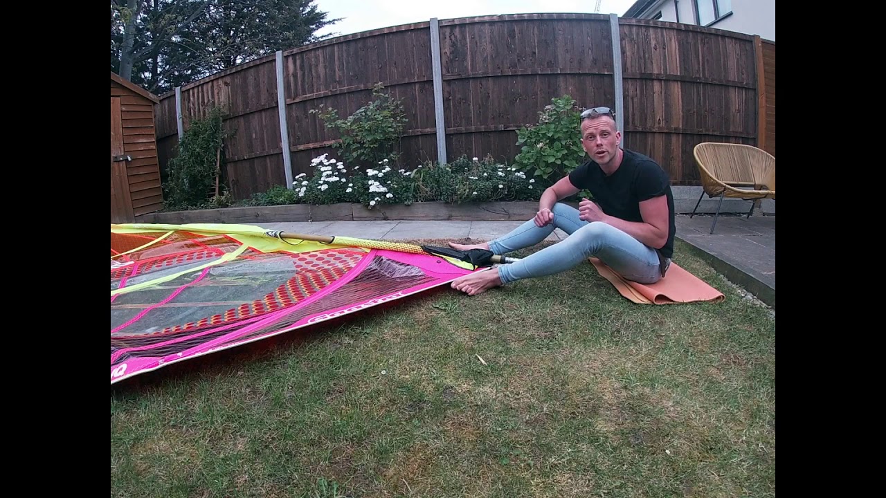 Windsurfing - Rigging - Downhaul - YouTube