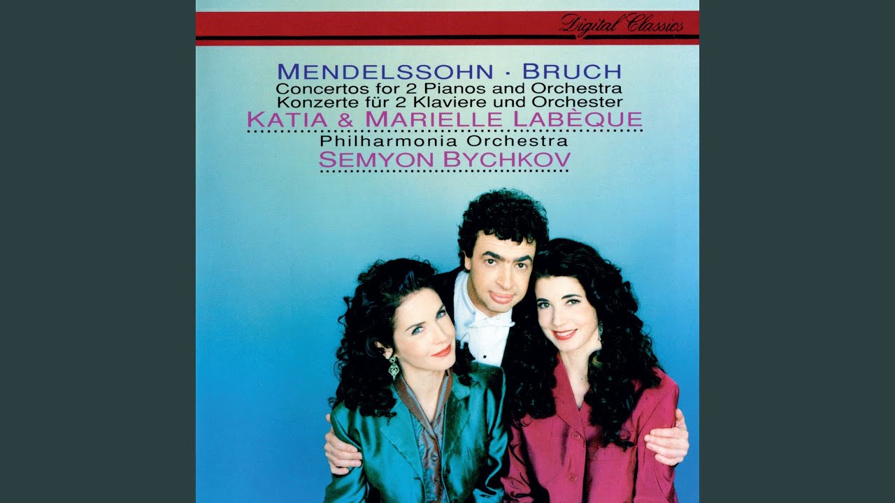 Bruch: Concerto for 2 Pianos and Orchestra, Op. 88a: 1. Andante ...
