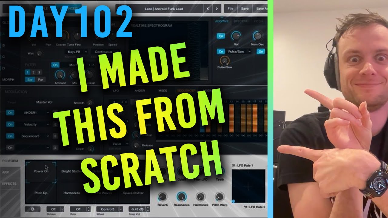 Using Modulation in Alchemy for Logic Pro - Day 102 of Producing for a ...