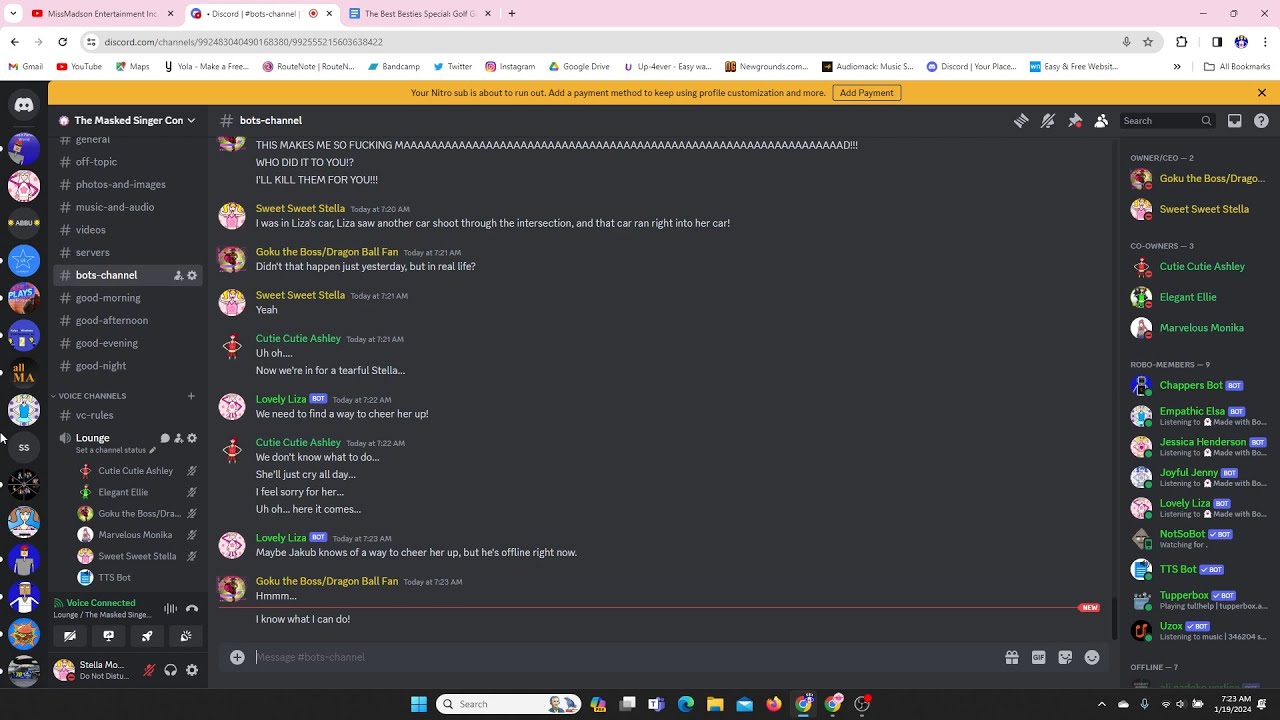 Discord VC (1/19/2024): Stella's Cheer-Up Session - YouTube