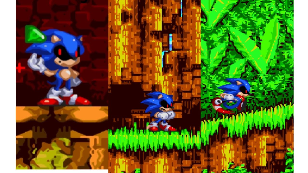 modgen exeler over knuckles by me in sonic 3 air - YouTube