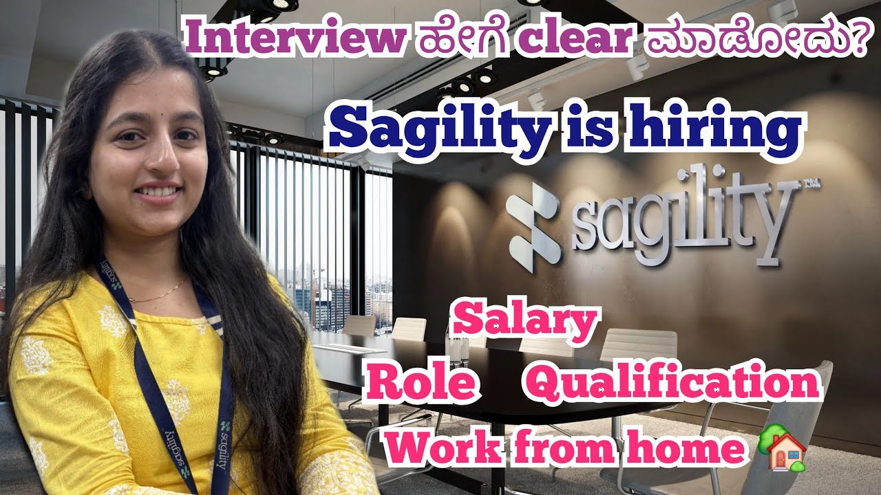 Interview ಹೇಗೆ clear ಮಾಡೋದು?Sagility is hiring Watch full video for ...