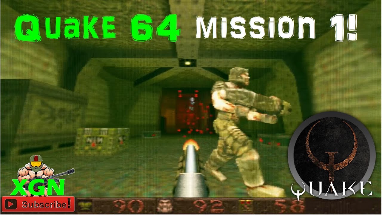 Quake 64 (2021) Slipgate Complex mission gameplay on Xbox One - YouTube