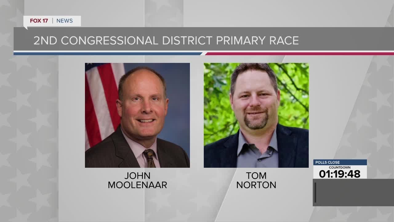 Moolenaar faces Norton in 2nd Congressional District Primary Race - YouTube