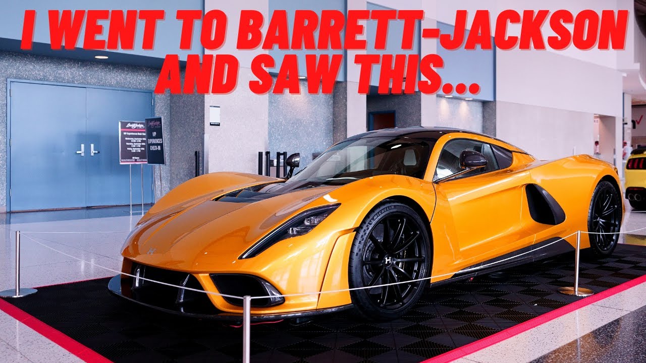 Barrett-Jackson Houston is the best show Ive been to in YEARS!! - YouTube
