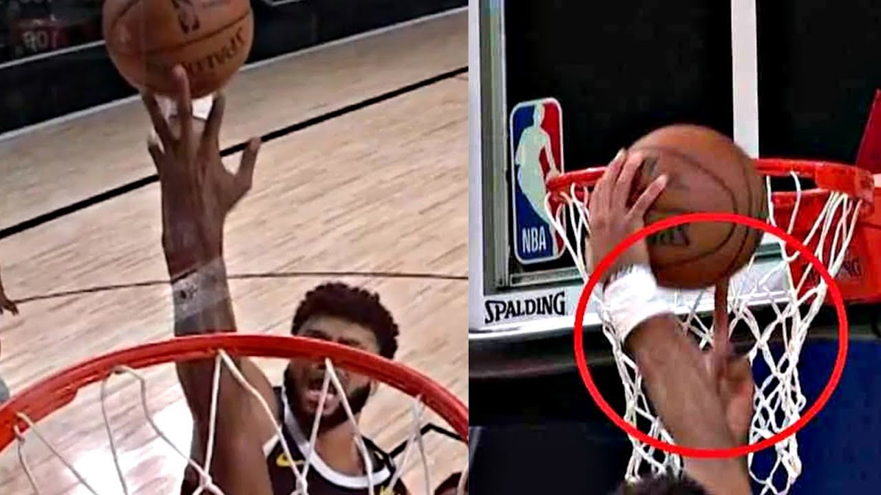 Kawhi Leonard with the middle finger block| Game 3 Clippers vs Nuggets ...