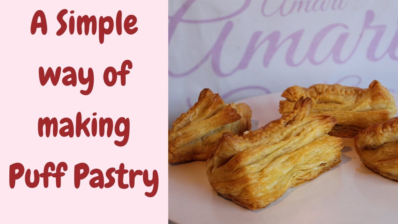 How to may puff pastry - simple method - YouTube