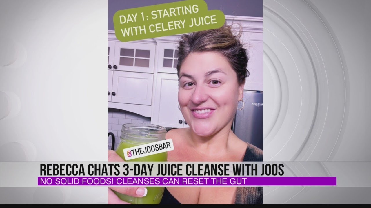 Rebecca Petner chats 3-day juice cleanse with JOOS WTAJ Studio 814 - YouTube