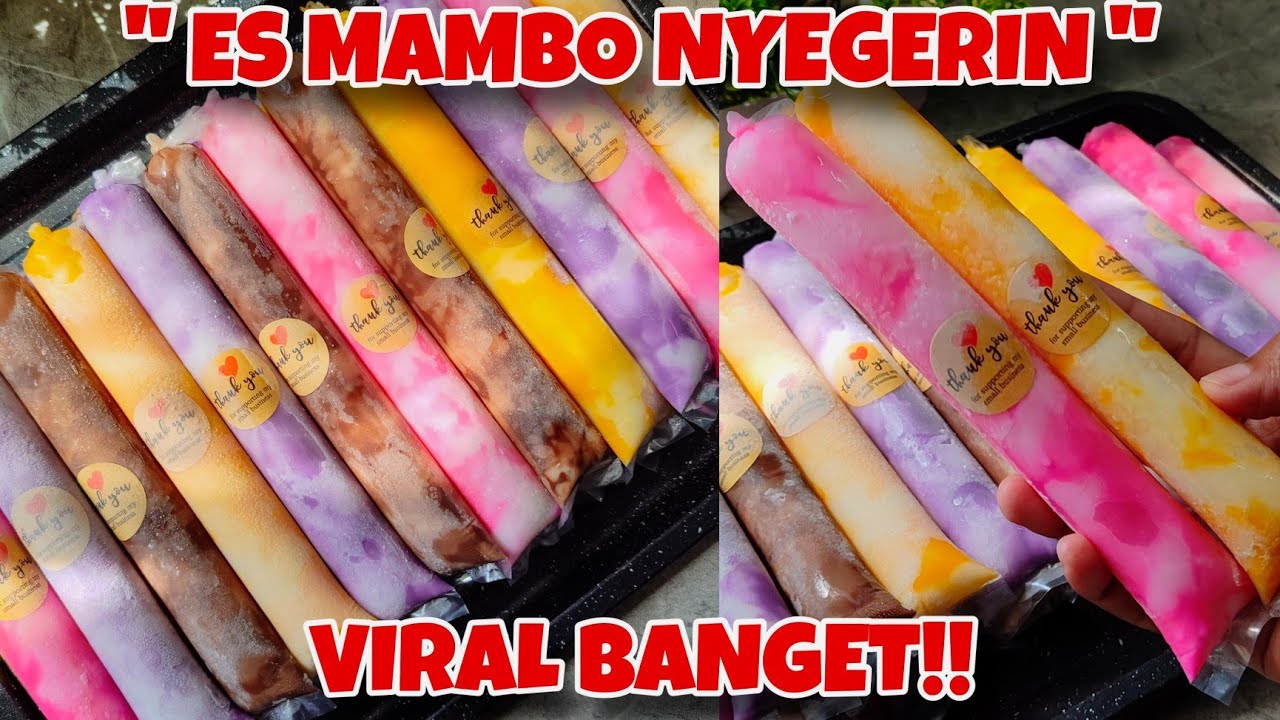 RESEP ES MAMBO PALING ENAK & VIRAL DI TIK TOK!! NYEGERIN BANGET RP ...