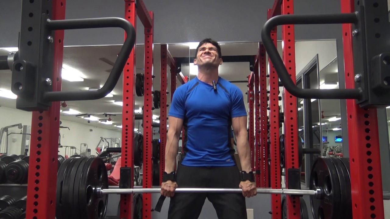 How to shoulder shrugs 515lb? - YouTube